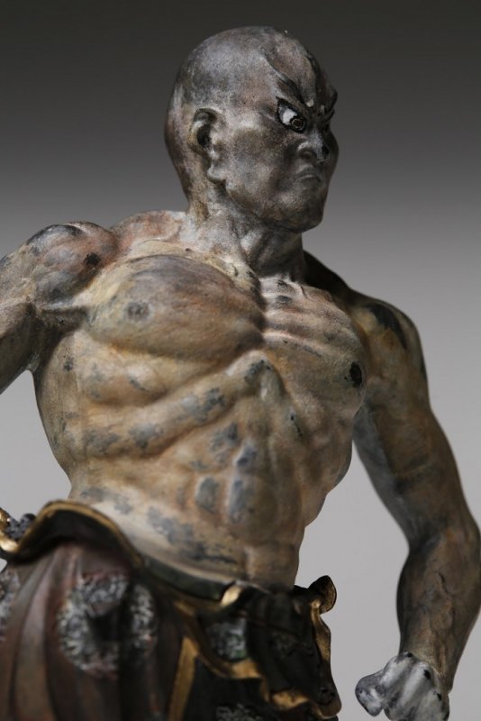 Buddha Statue, Kongo Rikishi Ungyo, Palm-sized | OrientalSouls.com