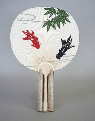 Kyoto Uchiwa Fans: Intricate Bamboo Frames with Traditional Japanese ...