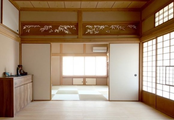 Osaka Ranma: Wood Carved Openwork Panel | OrientalSouls.com